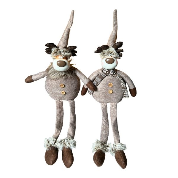 Bella and Belle Sitting Rudolph (Set of 2) - Christmas Tree Malaysia by ...